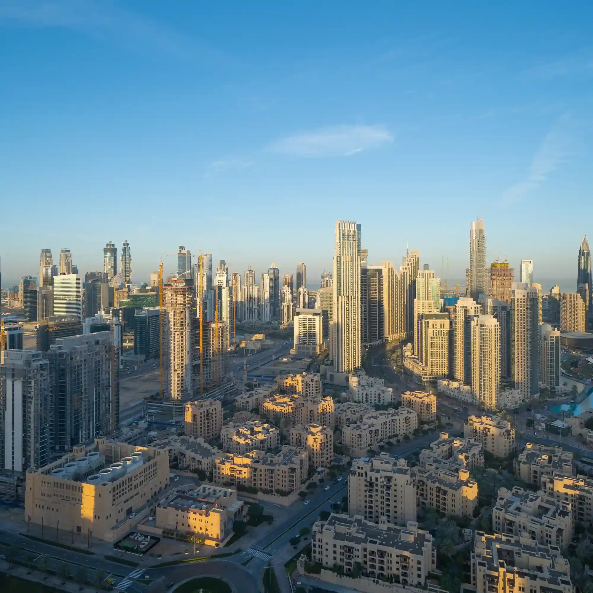 dubai downtown skyline united arab emirates properties with 1 bedroom ...